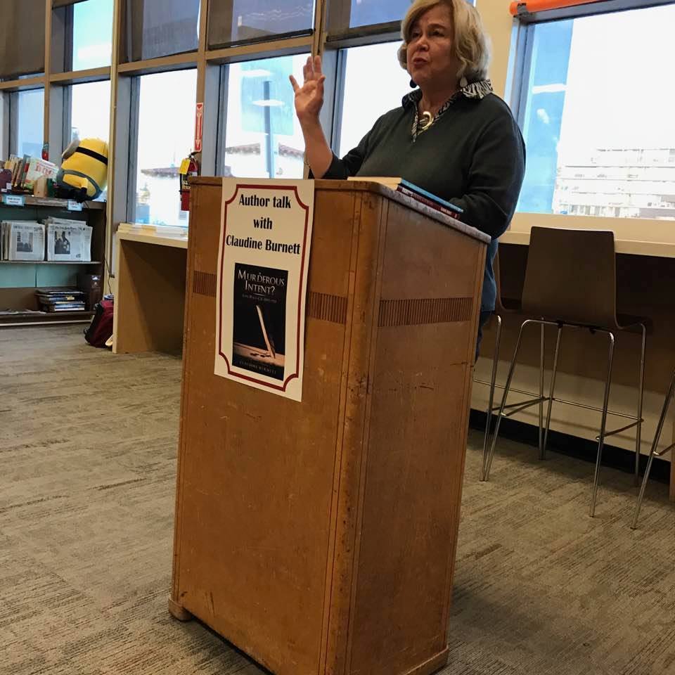 Murderous Intent – Claudine Burnett Books